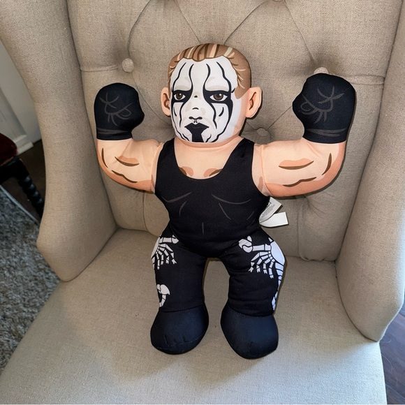 WWE | Toys | Aew Wrestling Buddies Sting 2 Talking Plush Buddy Wwe Wcw ...